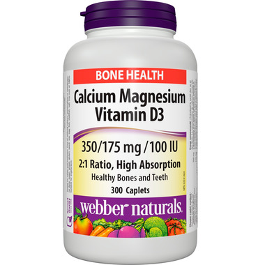 Buy Webber Naturals Calcium Magnesium With Vitamin D3 at Well.ca | Free ...