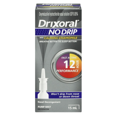 Buy Drixoral NO DRIP with Calming Chamomile Nasal Decongestant at Well ...