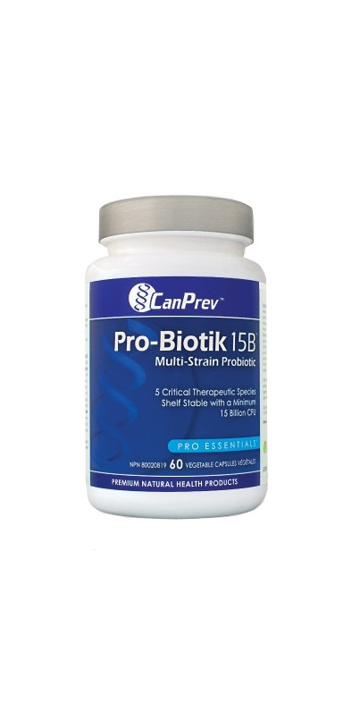 Buy CanPrev Pro-Biotik 15B 60 vegetarian capsules Online in Canada ...