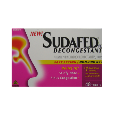 Buy Sudafed Decongestant Extra Strength Non-Drowsy Value Pack at Well ...