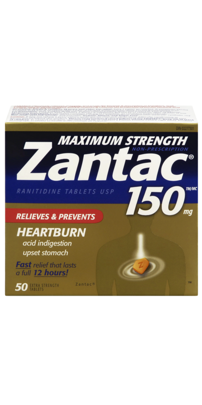 Buy Zantac 150 Maximum Strength Tablets at Well.ca | Free Shipping $35 ...