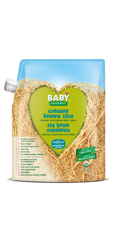 Buy Baby Gourmet Organic Brown Rice Cereal 227 g Online in Canada ...