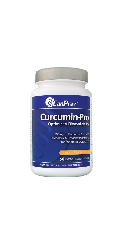 Buy CanPrev Curcumin-Pro 60 Vegetarian Capsules Online in Canada | FREE ...
