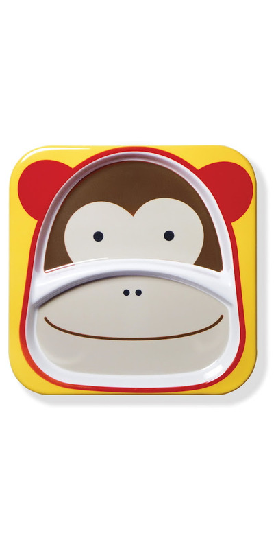 Buy Skip Hop Zoo Tableware Melamine Plate Monkey Design Online in ...