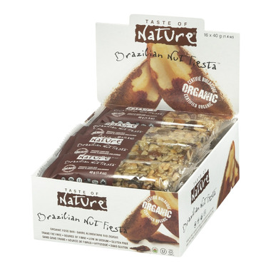 Buy Taste of Nature Organic Food Bars CASE of 16 x 40 g Bars Online in ...