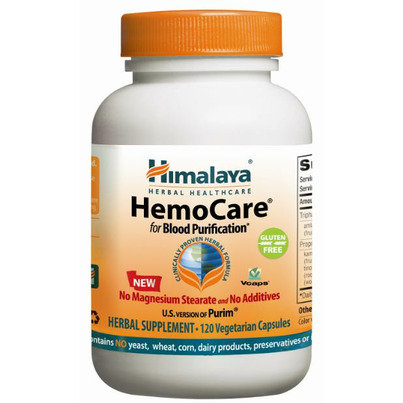 Buy Himalaya Herbal Healthcare HemoCare 120 Vegetarian Capsules Online ...