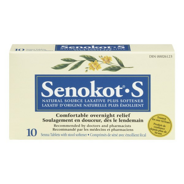 Buy Senokot S Natural Source Laxative plus Softener at Well.ca | Free ...