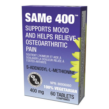 Buy AOR SAMe 400 at Well.ca | Free Shipping $35+ in Canada