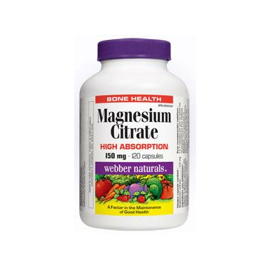Buy Webber Naturals Magnesium Citrate Capsules from Canada at Well.ca ...