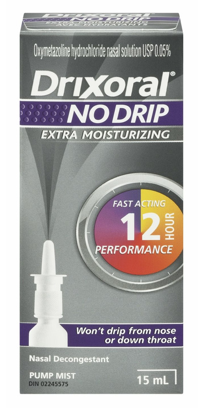 Buy Drixoral NO DRIP Extra Moisturizing Nasal Decongestant at Well.ca ...