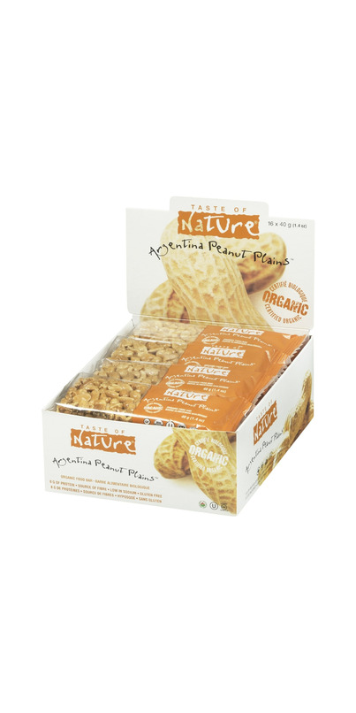 Buy Taste of Nature Organic Food Bars CASE of 16 x 40 g Bars Online in ...
