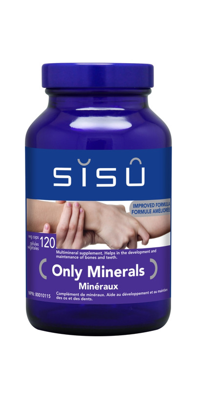 Buy SISU Only Minerals 120 Veg Capsules Online in Canada | FREE Ship $29+