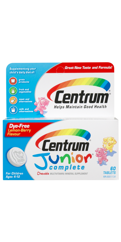 Buy Centrum Junior Complete Multivitamin at Well.ca | Free Shipping $35 ...