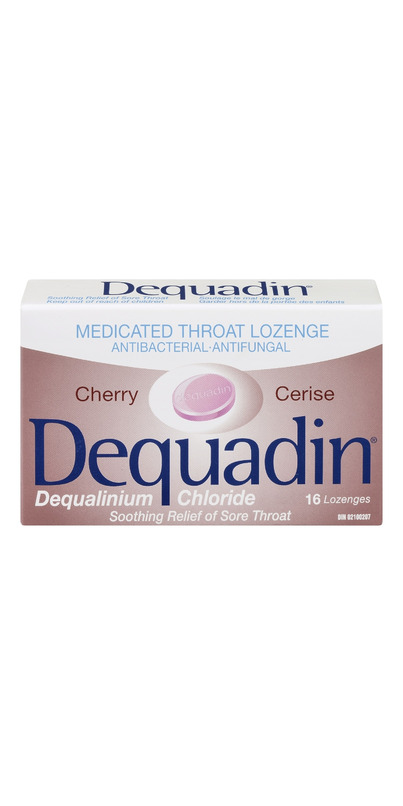 Buy Dequadin Medicated Throat Lozenges 16 Lozenges Online in Canada ...