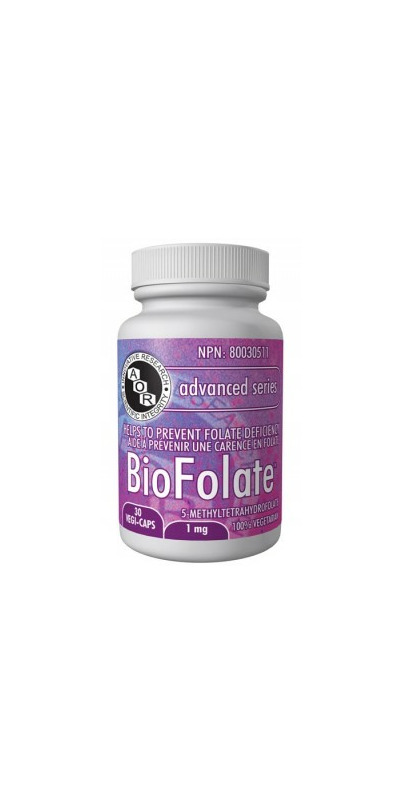 Buy AOR BioFolate at Well.ca | Free Shipping $35+ in Canada