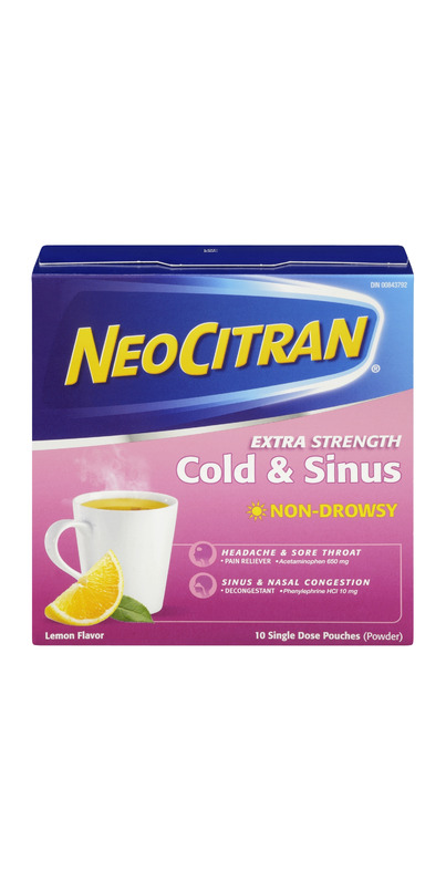 Buy NeoCitran Extra Strength Cold & Sinus Non-Drowsy at Well.ca | Free ...
