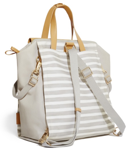Buy Skip Hop Highline Convertible Diaper Backpack Oyster Stripe at Well ...