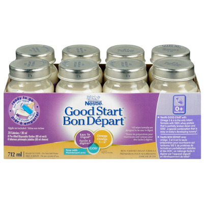 Buy Nestle Good Start Ready To Feed Formula Case of 8 x 89 mL Bottles ...