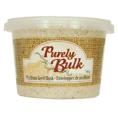 Buy Purely Bulk Psyllium Seed Husk 150 g Online in Canada | FREE Ship $29+
