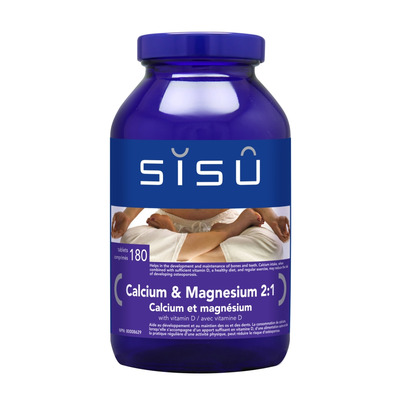 Buy SISU Calcium & Magnesium 2:1 180 Tablets Online in Canada | FREE ...