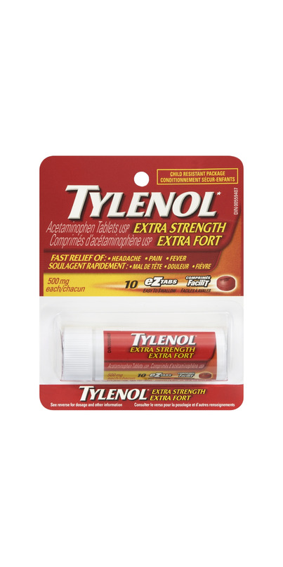 Buy Tylenol Extra Strength eZ Tabs at Well.ca | Free Shipping $35+ in ...