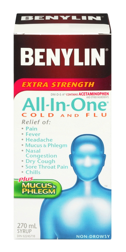 Buy Benylin All-In-One Extra Strength Cold & Flu Daytime Syrup at Well ...