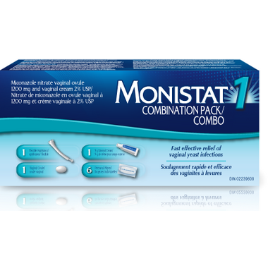 Buy MONISTAT 1 Combination Pack at Well.ca | Free Shipping $35+ in Canada