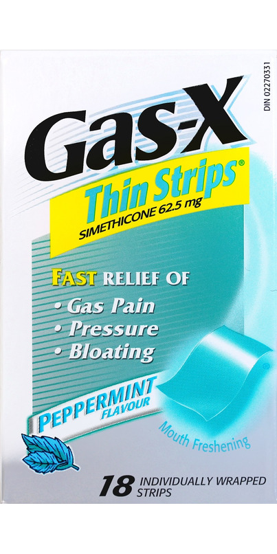 Buy Gas-X Thin Strips at Well.ca | Free Shipping $35+ in Canada