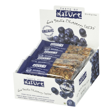 Buy Taste of Nature Organic Food Bars CASE of 16 x 40 g Bars Online in ...