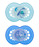 Buy Mam Silicone Crystal Pacifier Blue at Well.ca | Free Shipping $35 ...