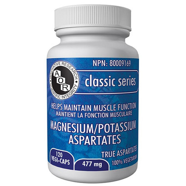 Buy AOR Magnesium / Potassium Aspartates at Well.ca | Free Shipping $35 ...