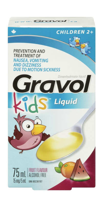 Buy Gravol Kids Liquid at Well.ca | Free Shipping $35+ in Canada