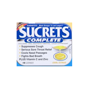 Buy Sucrets Complete - Cool Citrus at Well.ca | Free Shipping $35+ in ...