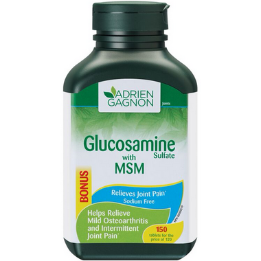 Buy Adrien Gagnon Glucosamine with MSM Lignisul Online in Canada | FREE ...