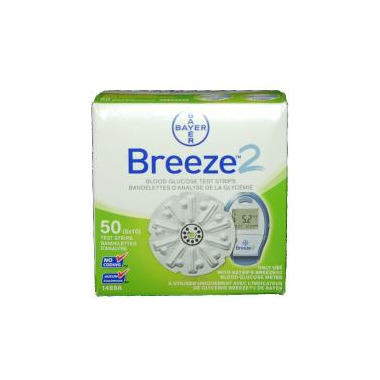 Buy Bayer Breeze 2 Test Strips at Well.ca | Free Shipping $35+ in Canada