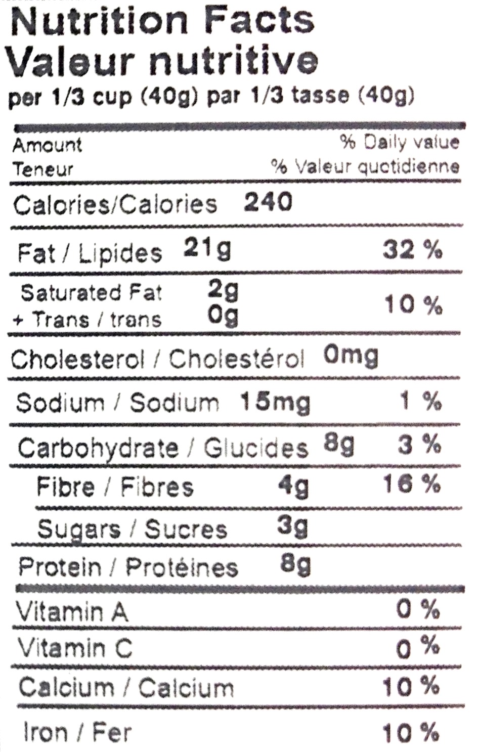 Buy Central Roast Raw Natural Almonds 290 g Online in Canada | FREE ...